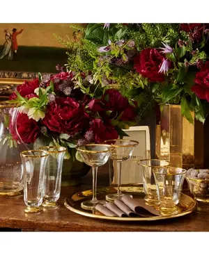 Aerin Sophia Coupe Glasses, Set Of 2