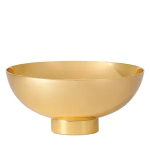 Aerin Sintra Footed Bowl, Medium - Gold