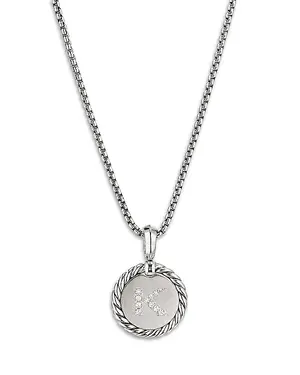 David Yurman Sterling Silver Initial Charm K