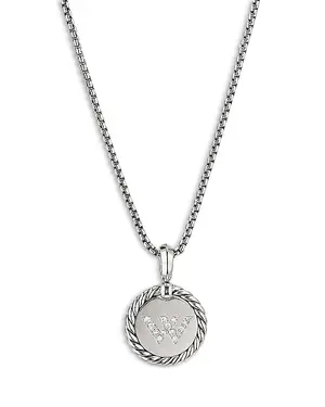 David Yurman Sterling Silver Initial Charm W