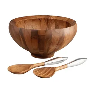 NAMBE Yaro Salad Bowl Set - Acacia