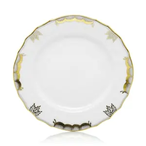 HEREND Princess Victoria Bread & Butter Plate Gray
