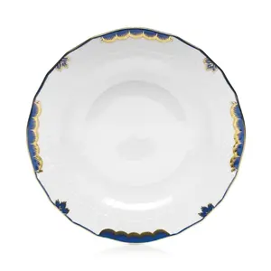 HEREND Princess Victoria Dessert Plate - Blue