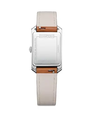 Baume & Mercier Hampton Watch, 35mm - White/brown