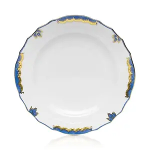 HEREND Princess Victoria Salad Plate - Blue