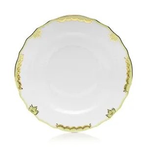 HEREND Princess Victoria Salad Plate - Green