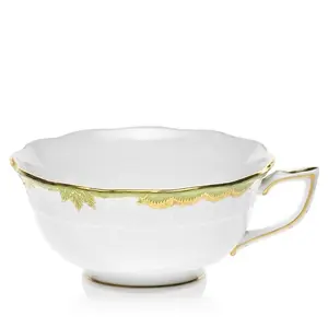 HEREND Princess Victoria Tea Cup - Green