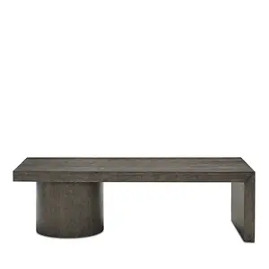 BERNHARDT Linea Rectangular Cocktail Table - Charcoal