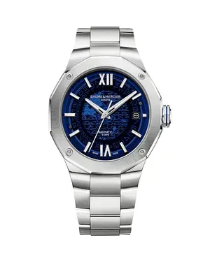 Baume & Mercier Riviera Dodecagonal Automatic Watch - Blue/steel