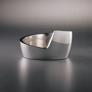 NAMBE Spiral Wine Coaster - Silver