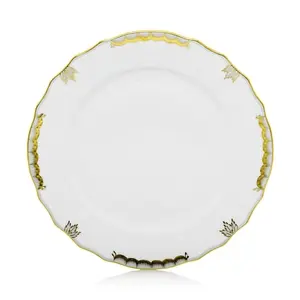 HEREND Princess Victoria Dinner Plate - Gray