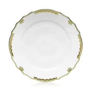 HEREND Princess Victoria Dinner Plate - Green