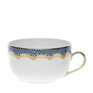 HEREND Fishscale Canton Cup Blue