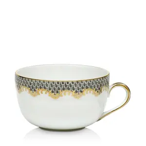 HEREND Fishscale Canton Cup - Gray