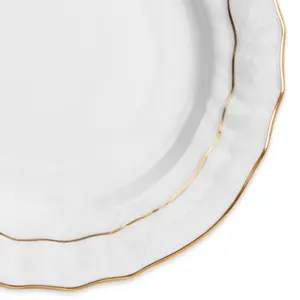 HEREND Golden Edge Bread & Butter Plate