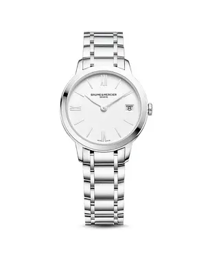 Baume & Mercier Classima 10335 Watch, 31mm - White/silver