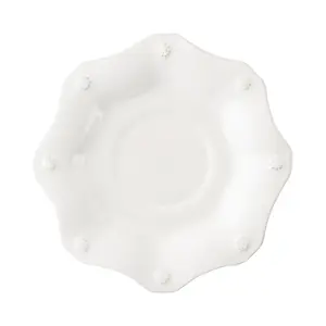 JULISKA Berry & Thread Scallop Saucer - Whitewash