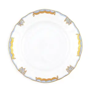 HEREND Bread And Butter Plate - Light Blue