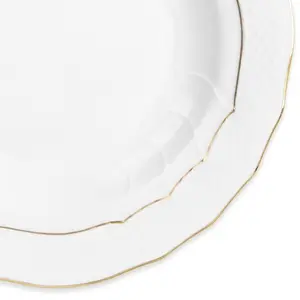 HEREND Golden Edge Dessert Plate