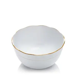 HEREND Golden Edge Round Bowl