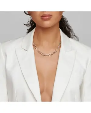 Ippolita Classico Faceted Oval Link Necklace