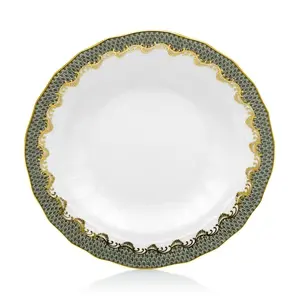 HEREND Fishscale Soup Plate Gray