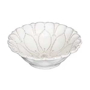 JULISKA Jardins Du Monde 6 Blossom Bowl - Whitewash
