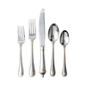 JULISKA Berry & Thread 5 Piece Place Setting - Bright Satin/gold