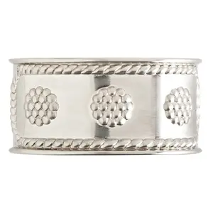 JULISKA Berry & Thread Napkin Ring - Silver
