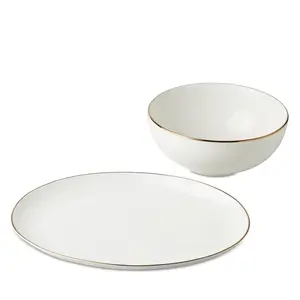 LENOX Trianna 2-piece Platter And Serving Bowl Set