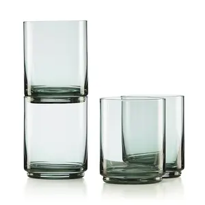 LENOX Tuscany Classics Stackables Tall Glasses, Set Of 4 - Green