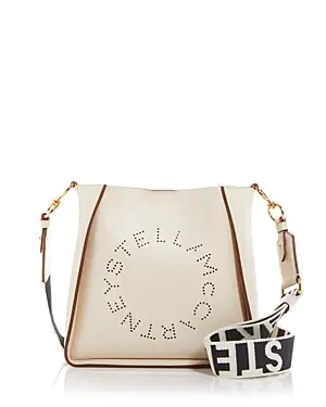 Stella McCartney Stella McCartney Logo Crossbody Bag Pure White