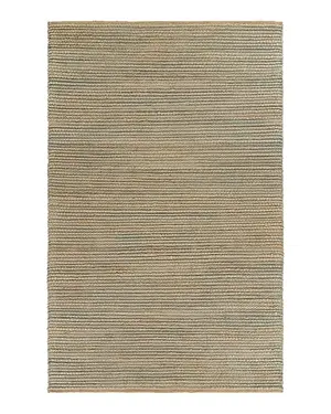 LR HOME Origin Classic Natural Undertone Area Rug, 93 X 117 - Ivory/blue