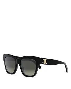 Celine Triomphe Geometric Sunglasses - Black/gray Gradient