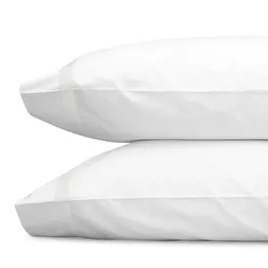 MATOUK Lowell King Pillowcase, Pair Bone