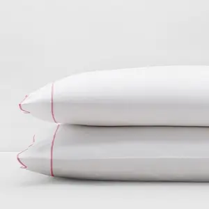 MATOUK Butterfield King Pillowcase, Pair Azalea