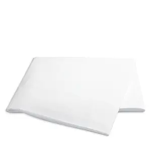 MATOUK Positano Hemstitch Wrinkle Free Flat Sheet, Full/queen - White