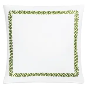 MATOUK Astor Braid Euro Sham - Grass