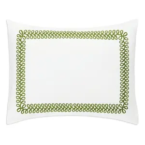 MATOUK Astor Braid Boudoir Sham Grass