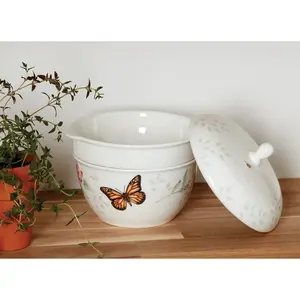 LENOX Butterfly Meadow 3 Piece Stackable Bowl Set
