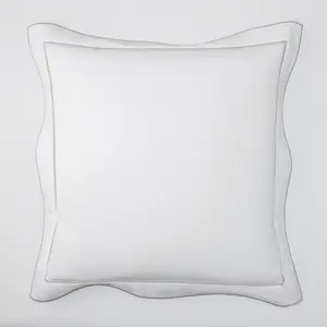 MATOUK Ansonia Percale Euro Sham - Almond