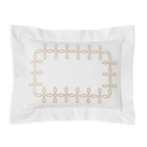 MATOUK Gordian Knot Boudoir Sham - Truffle