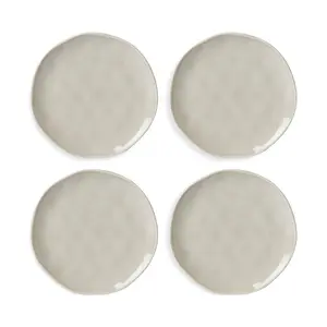 LENOX Bay Colors Accent Plates, Set Of 4 - Gray