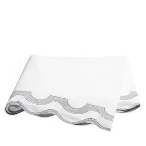 MATOUK Mirasol Flat Sheet, Full/queen - Silver