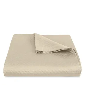 MATOUK Pearl Coverlet, Full/queen - Almond
