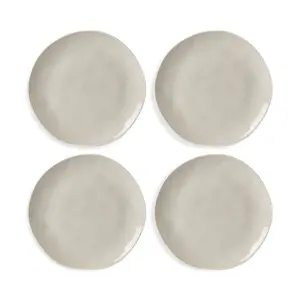 LENOX Bay Colors Dinner Plates, Set Of 4 - Gray