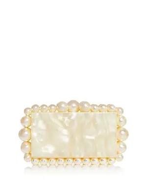 Cult Gaia Eos Clutch - Ivory