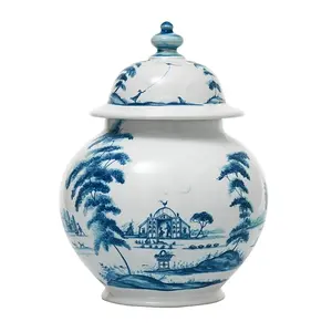 JULISKA Country Estate 10 Lidded Ginger Jar - Delft Blue