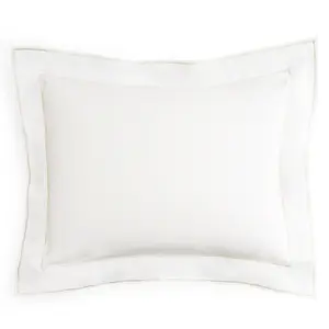 MATOUK Ansonia Percale King Sham Ivory