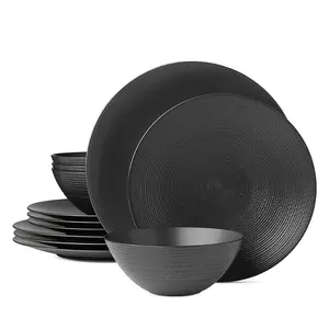 LENOX Lx Collective 12 Piece Set Black